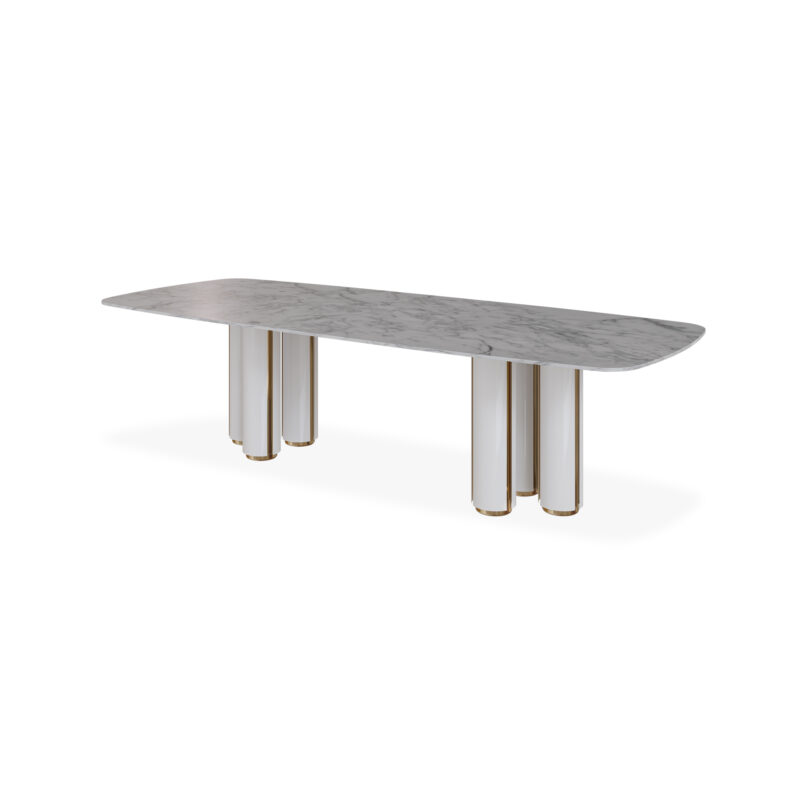 Moon Rectangular Dining Table - Myface