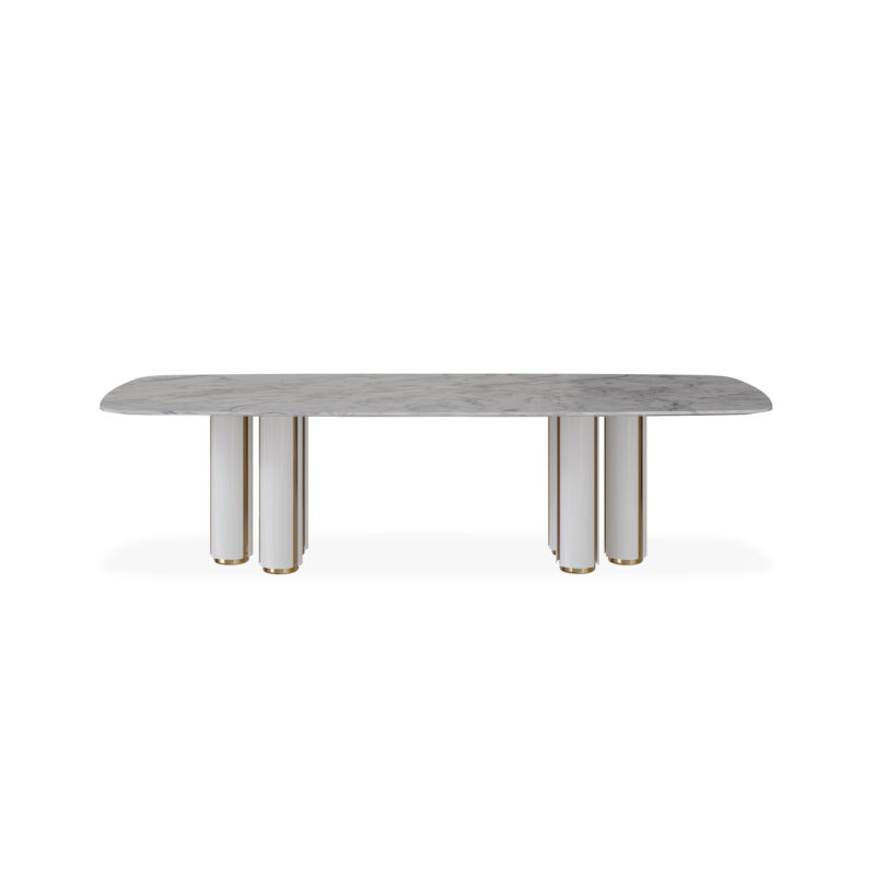 Moon Rectangular Dining Table - Myface